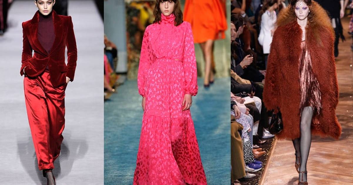 Spotted on the Catwalk: Key Colors at New York Fashion Week AW19