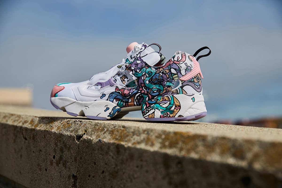 Reebok taps artist Distortedd for latest sneaker collab