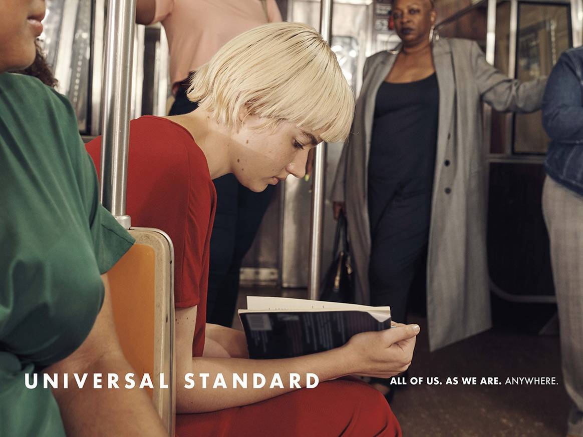 Universal Standard unveils new campaign on NYC subway